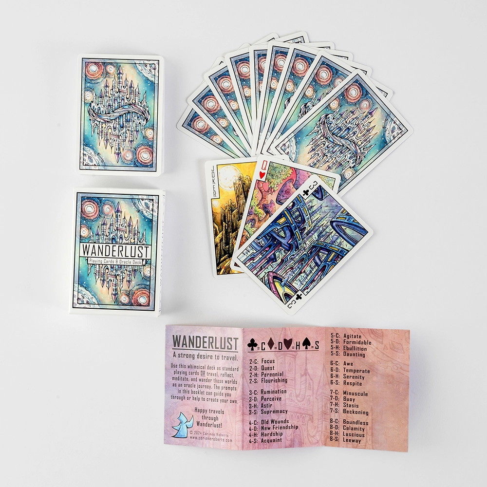 Custom Card Backs + Custom Faces | Shuffled Ink